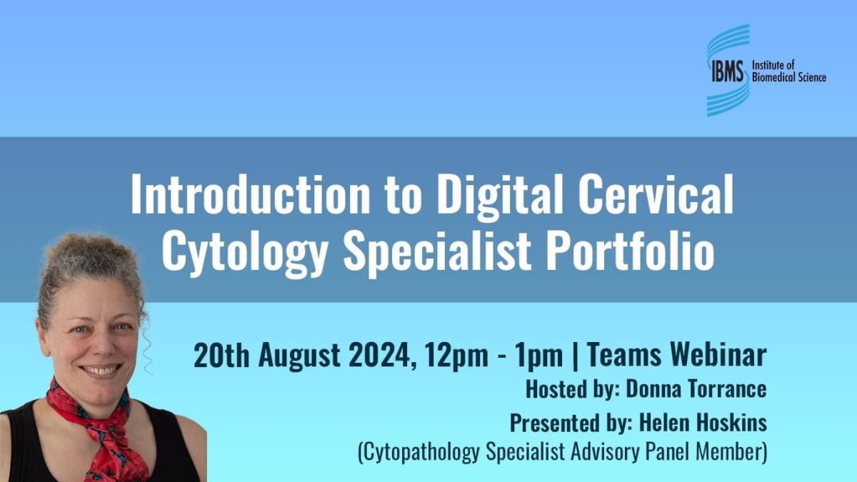 Introduction to the Digital Cervical Cytology Specialist Portfolio 20th ...