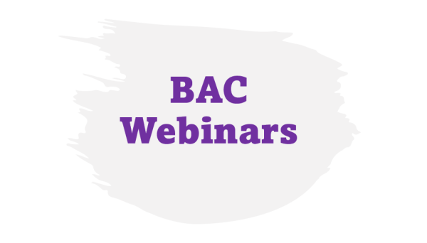 BAC Webinars - BAC
